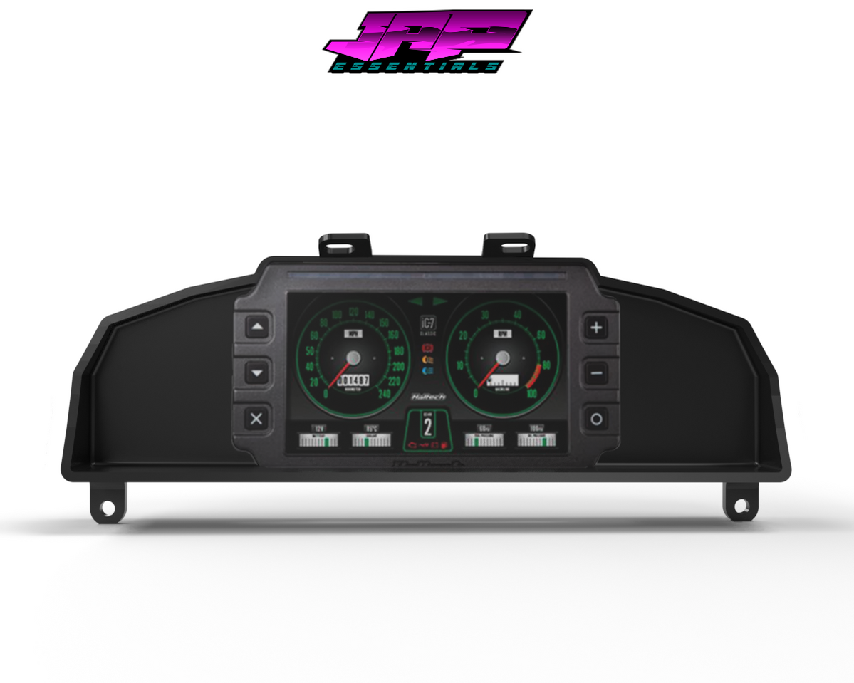 Haltech iC-7 Digital Dash & Cluster Mount COMBO — JAP Essentials