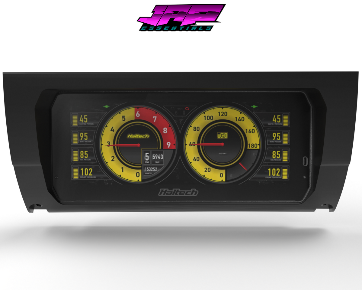 Haltech uC-10 Digital Dash & Cluster Mount COMBO — JAP Essentials